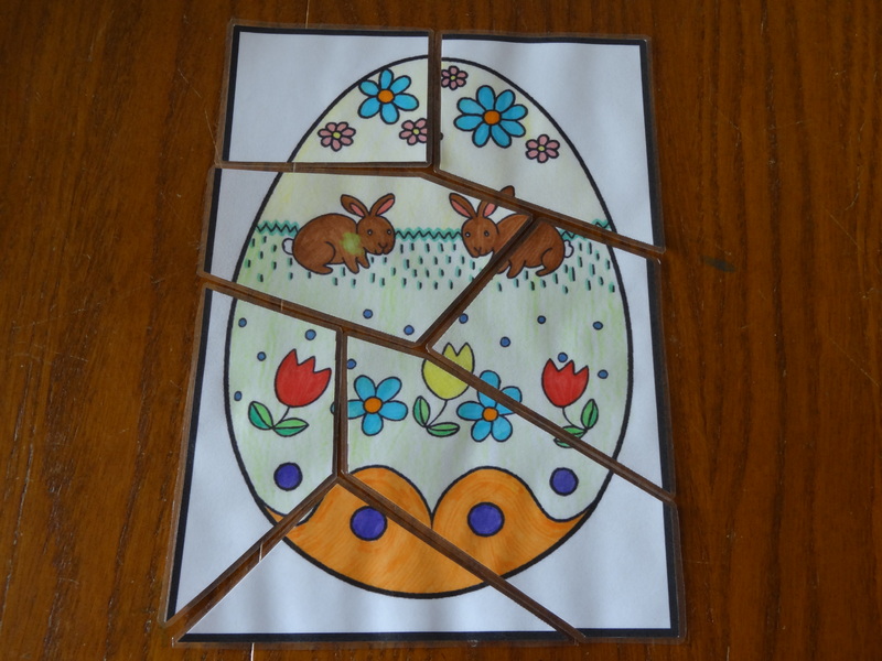 Puzzle pour Pâques...