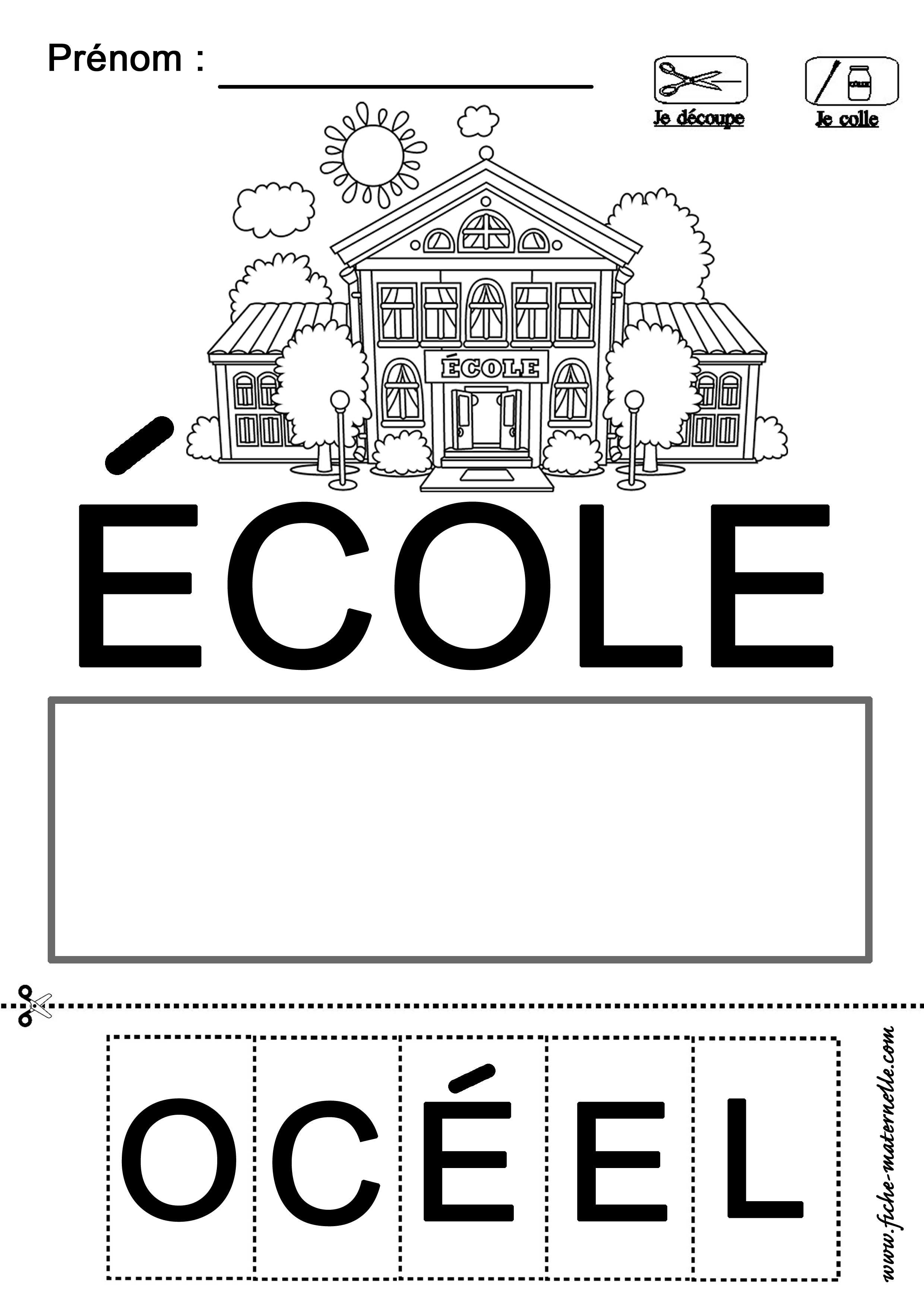 activites travail scolaire